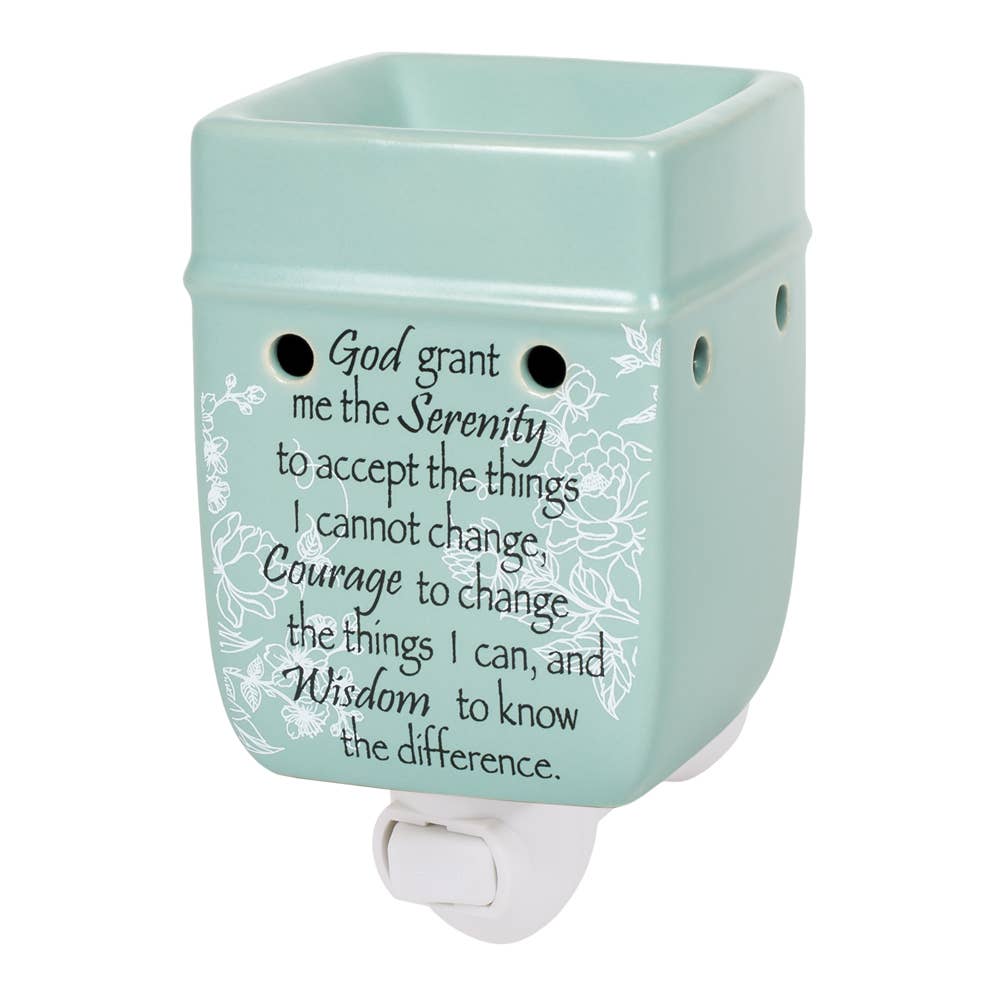 Serenity Prayer Plug-in Warmer | Peace by Piece Designs & Decor, LLC